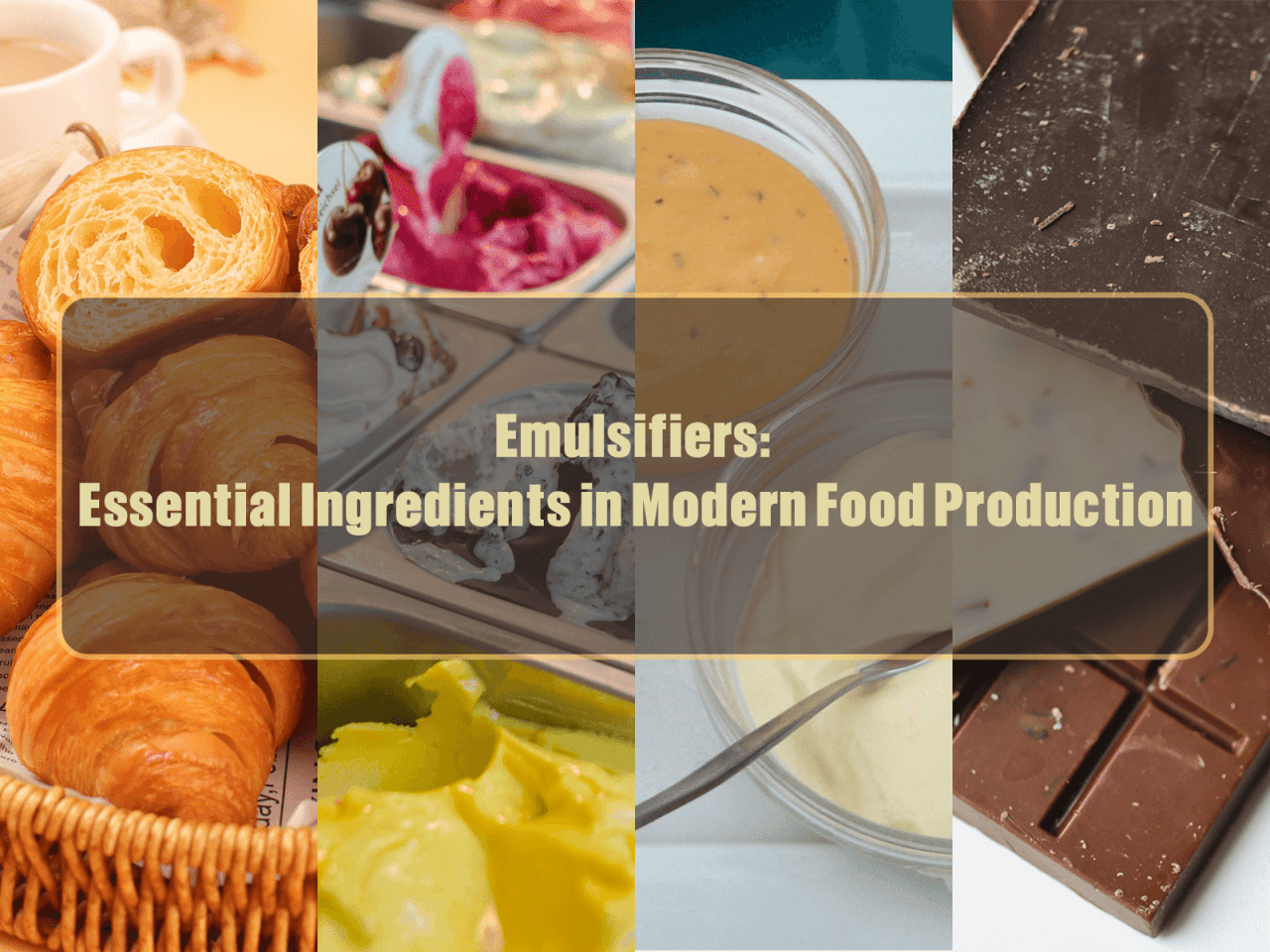 Emulsifiers: Essential Ingredients in Modern Food Production - Welcome ...